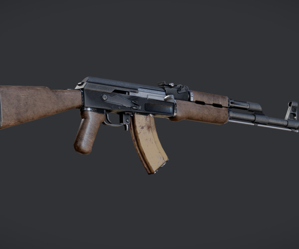 ArtStation - Original (factory blueprint based) AK-47 | Resources