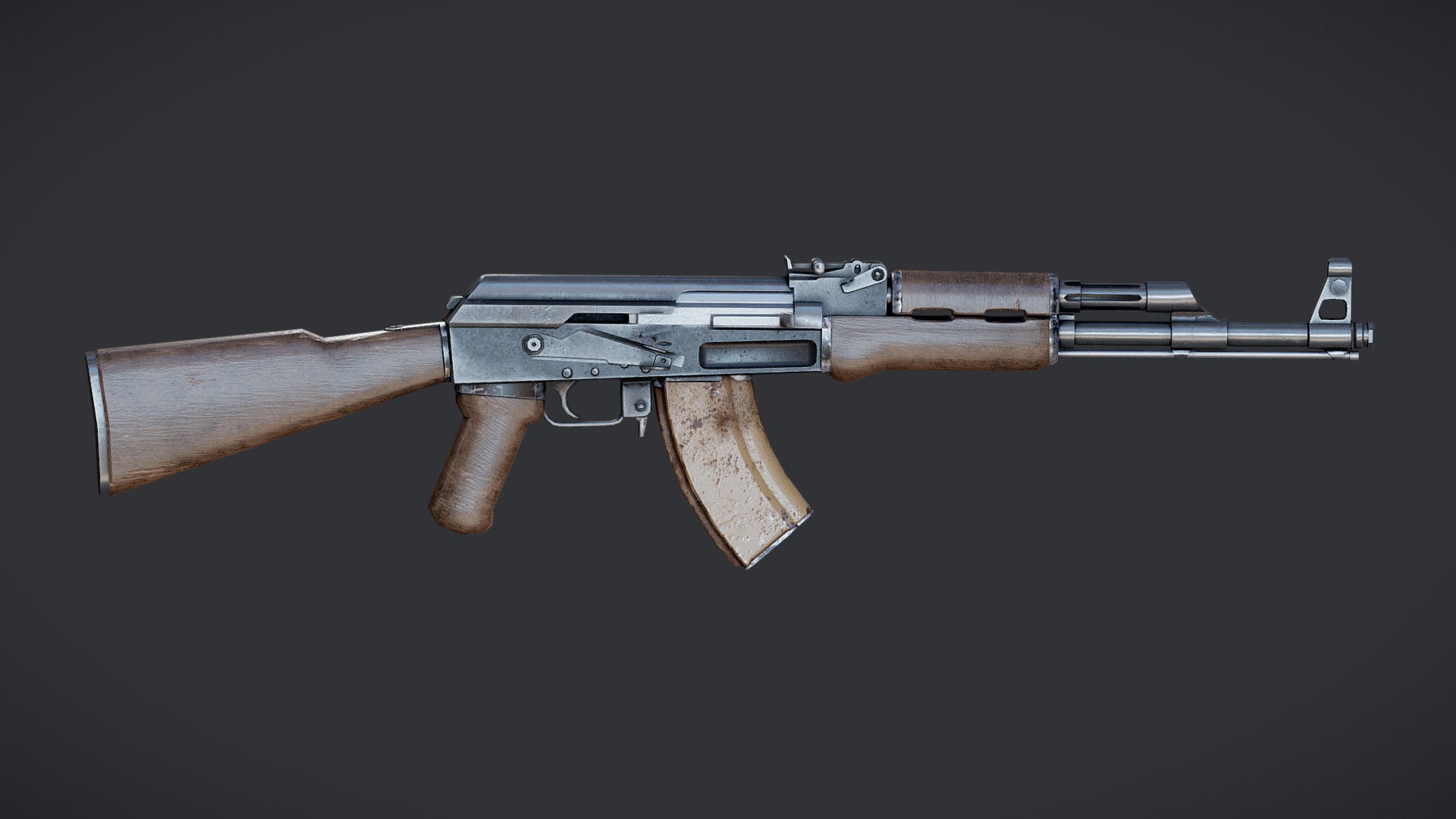 ArtStation - Original (factory blueprint based) AK-47 | Resources