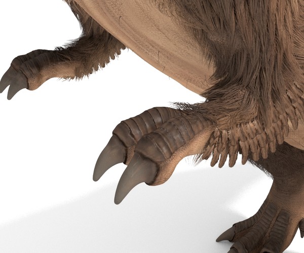 ArtStation - 3D Model: Tyrannosaurus Rex Fur | Resources