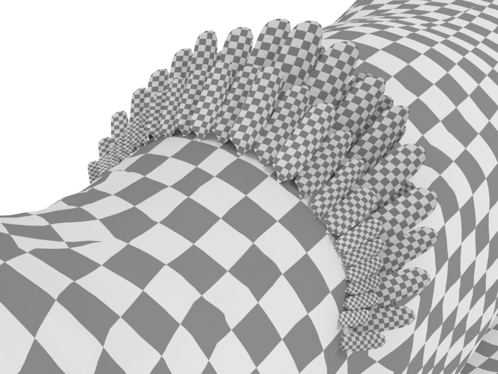 ArtStation - 3D Model: Tyrannosaurus Rex Fur | Resources