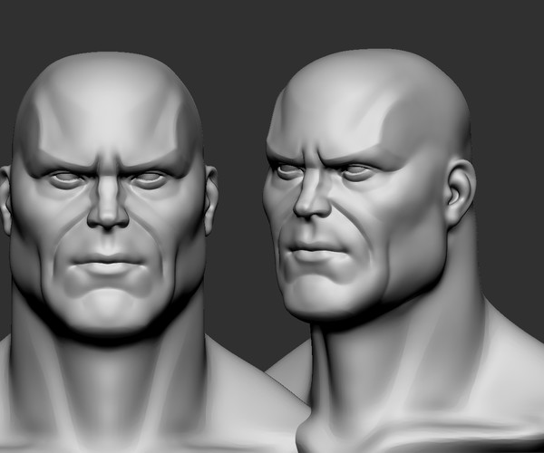 ArtStation - Hero basemesh head | Resources