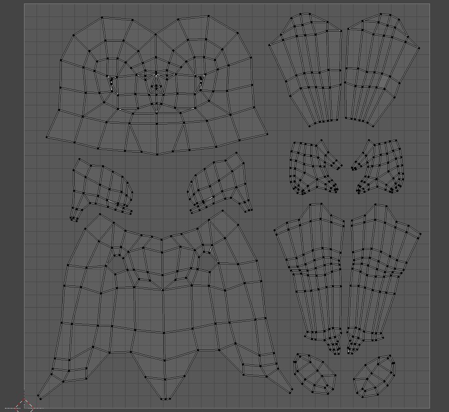 ArtStation - Humans base Low-poly | Game Assets