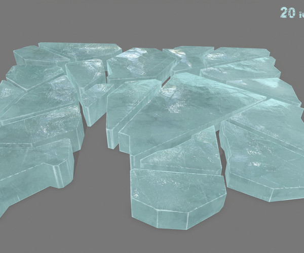 ArtStation - ice set | Game Assets