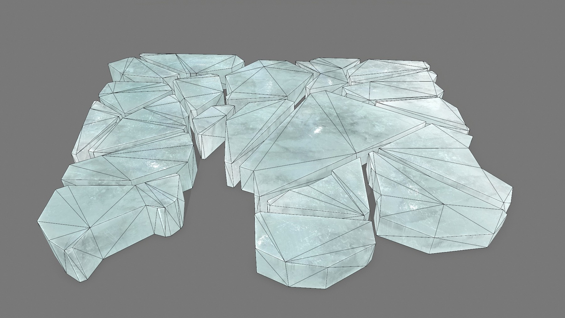 ArtStation - ice set | Game Assets