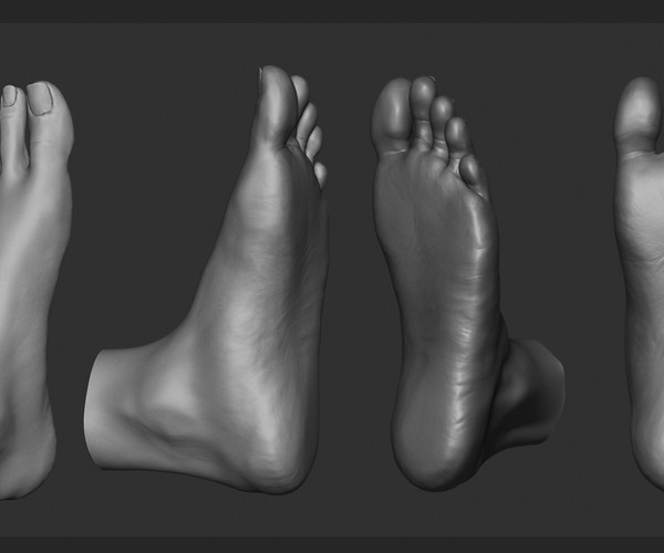 ArtStation - Realistic Feets Pack | Resources