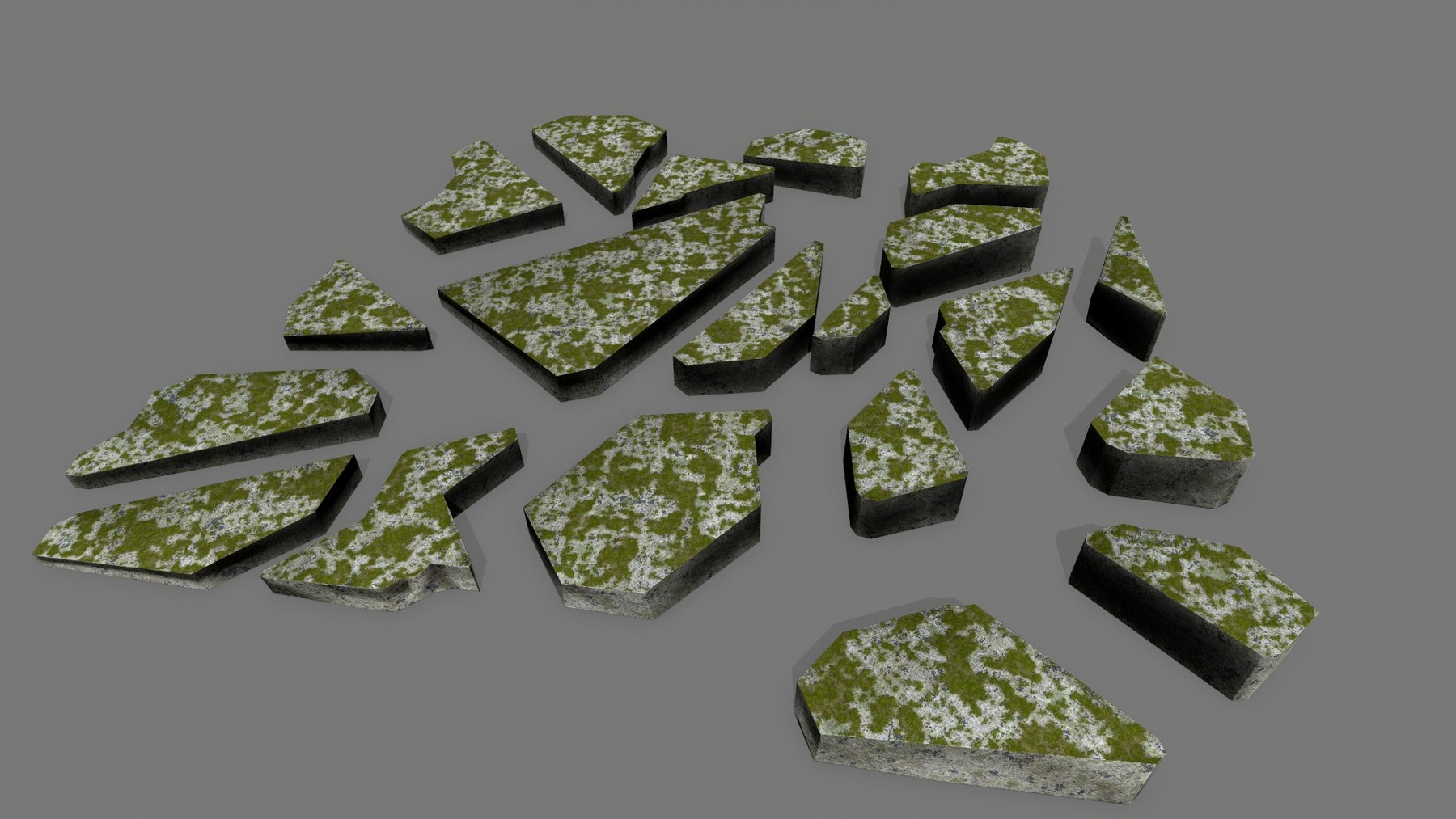 ArtStation - stone set | Game Assets