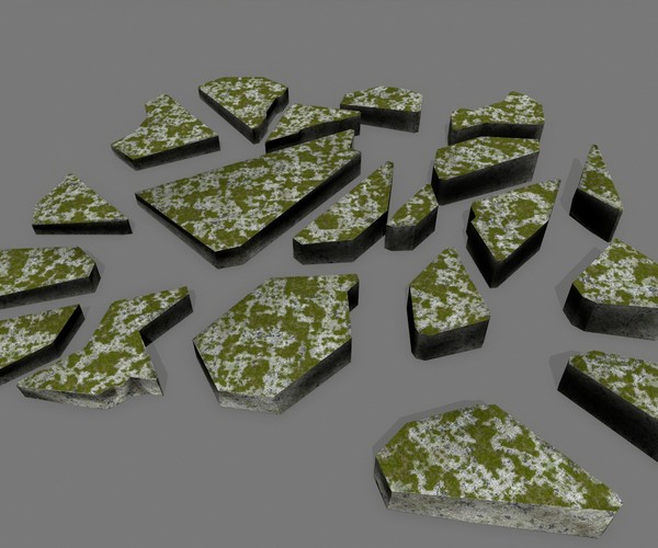 ArtStation - stone set | Game Assets