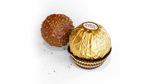 ArtStation - Ferrero Rocher with Package | Resources
