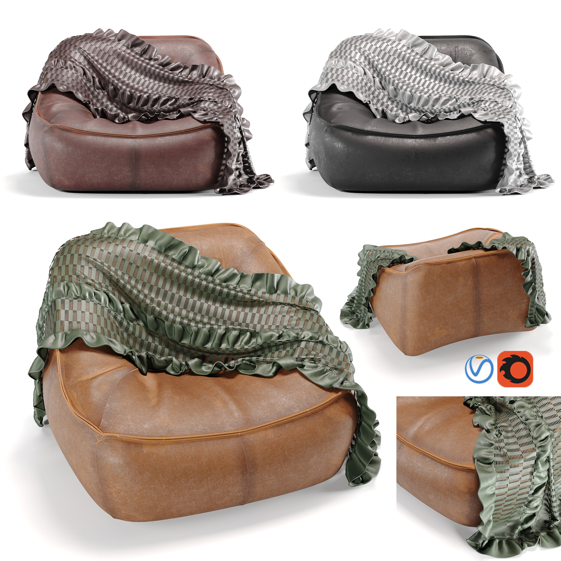 ArtStation - Ringo Sofa Armchair | Resources