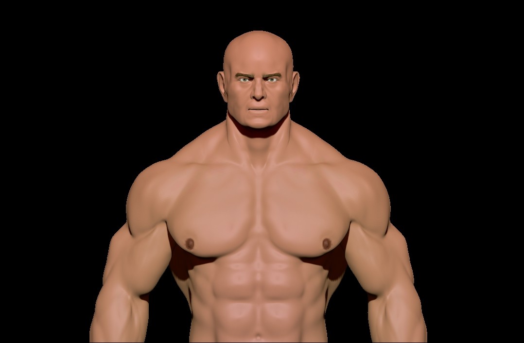 ArtStation - bodybuilder base mesh | Resources