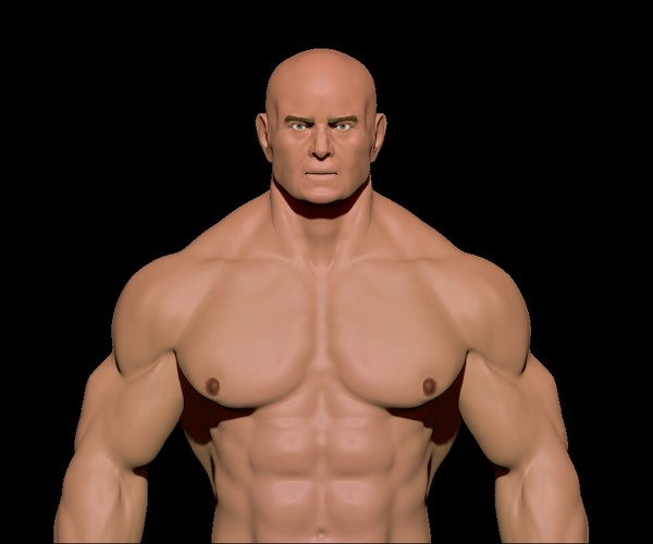 ArtStation - bodybuilder base mesh | Resources