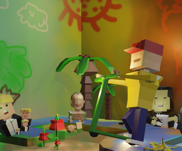 ArtStation - Low poly set