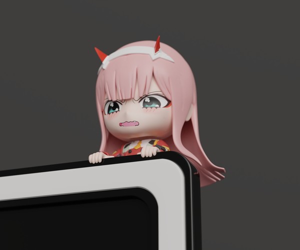 ArtStation - Chibi Zero Two - 3D Printable | Resources
