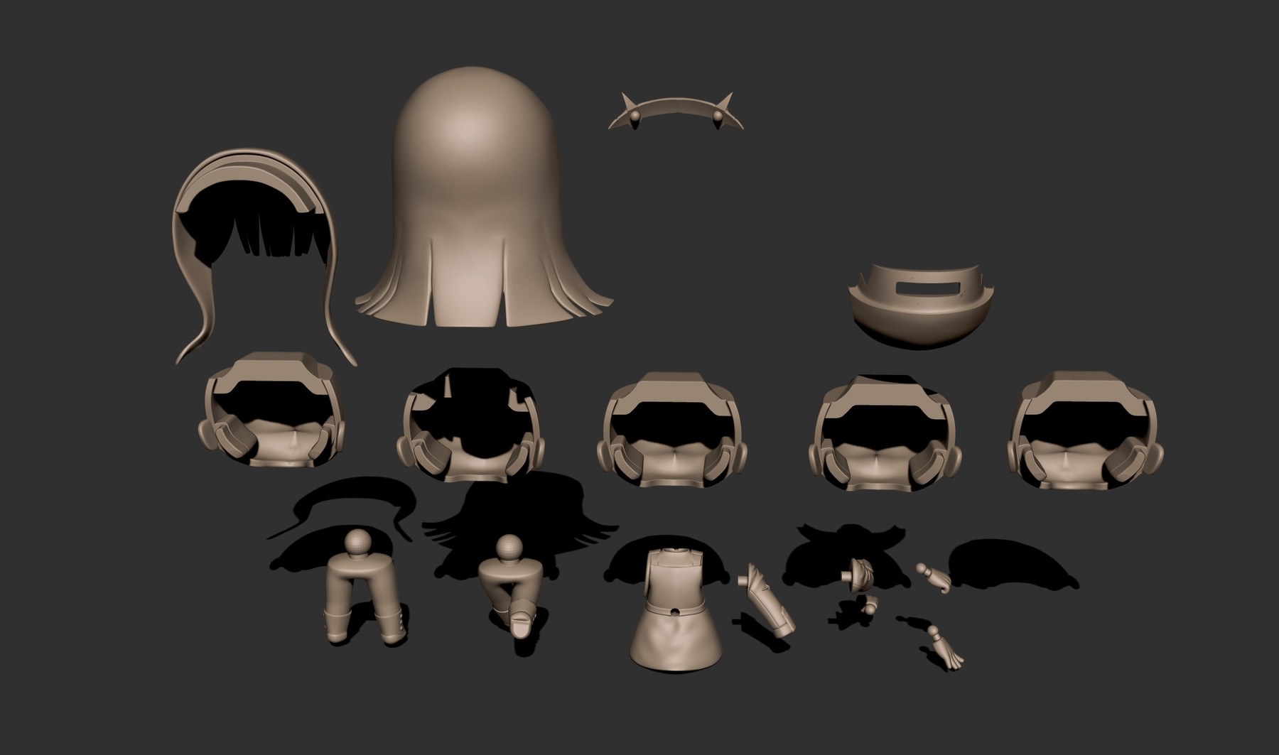 ArtStation - Chibi Zero Two - 3D Printable | Resources