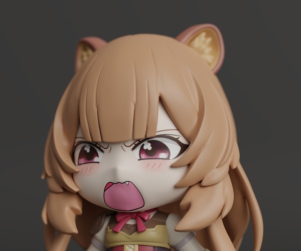 ArtStation - Chibi Raphtalia -3D Printable | Resources