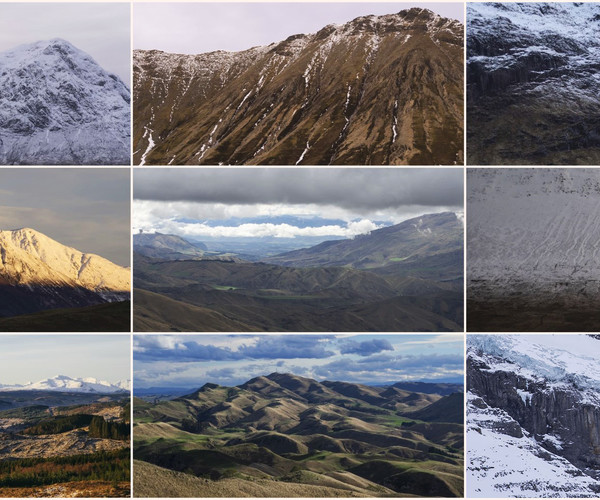 ArtStation - MOUNTAINS Photo Reference Pack | Resources