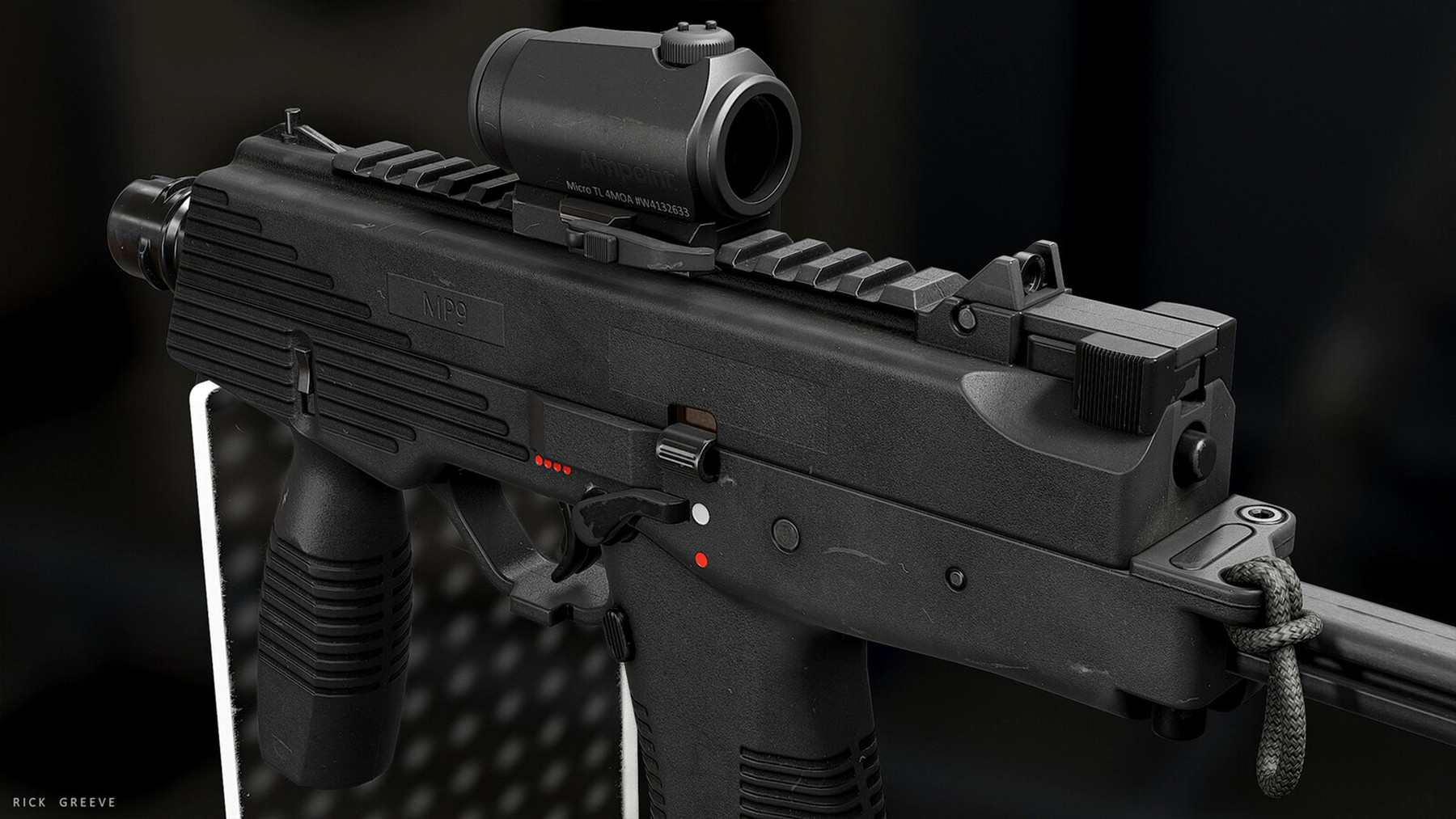 Rick Greeve - B&T MP9 + Aimpoint Red Dot