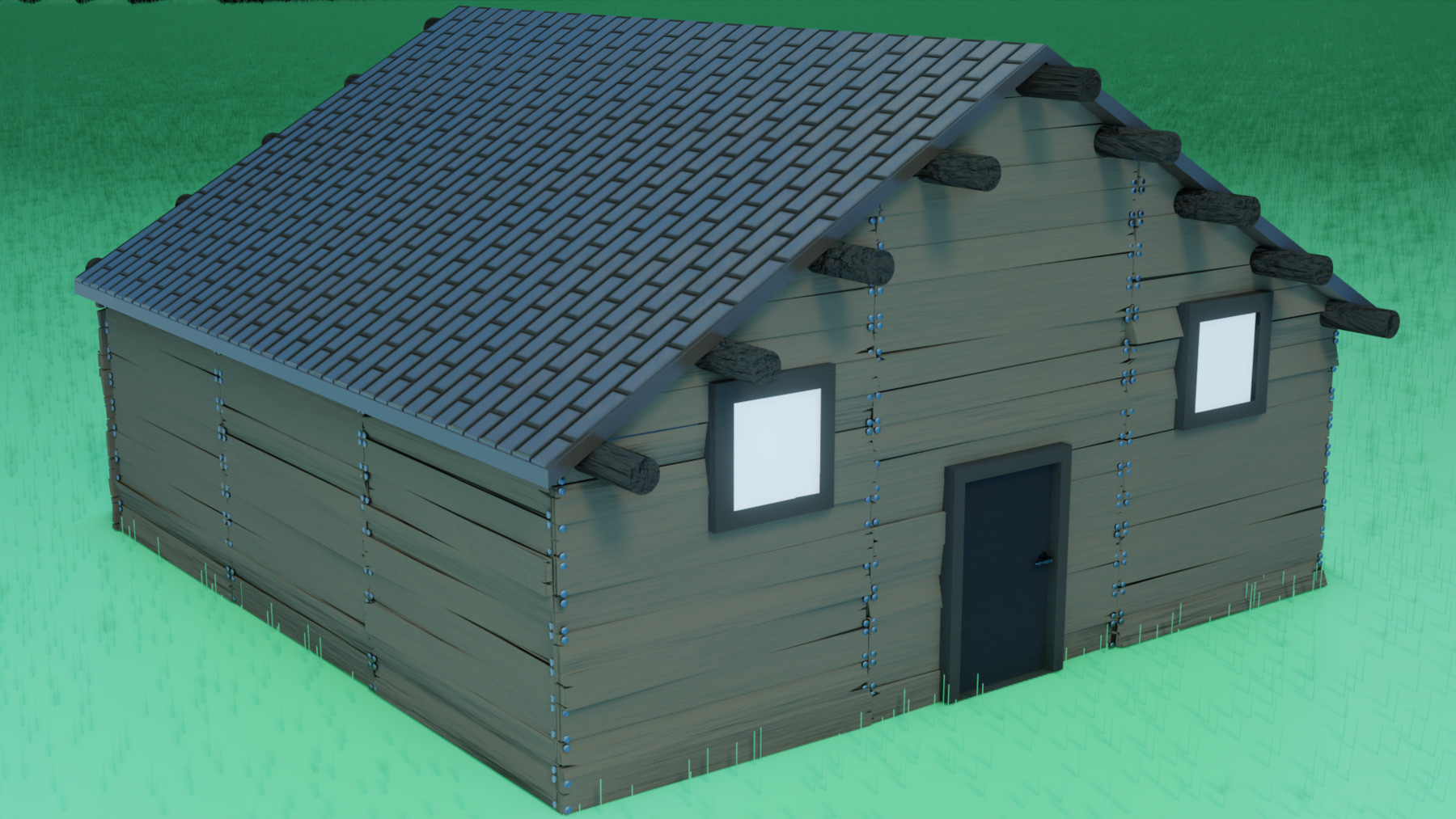 ArtStation - Shed ( House ) | Game Assets