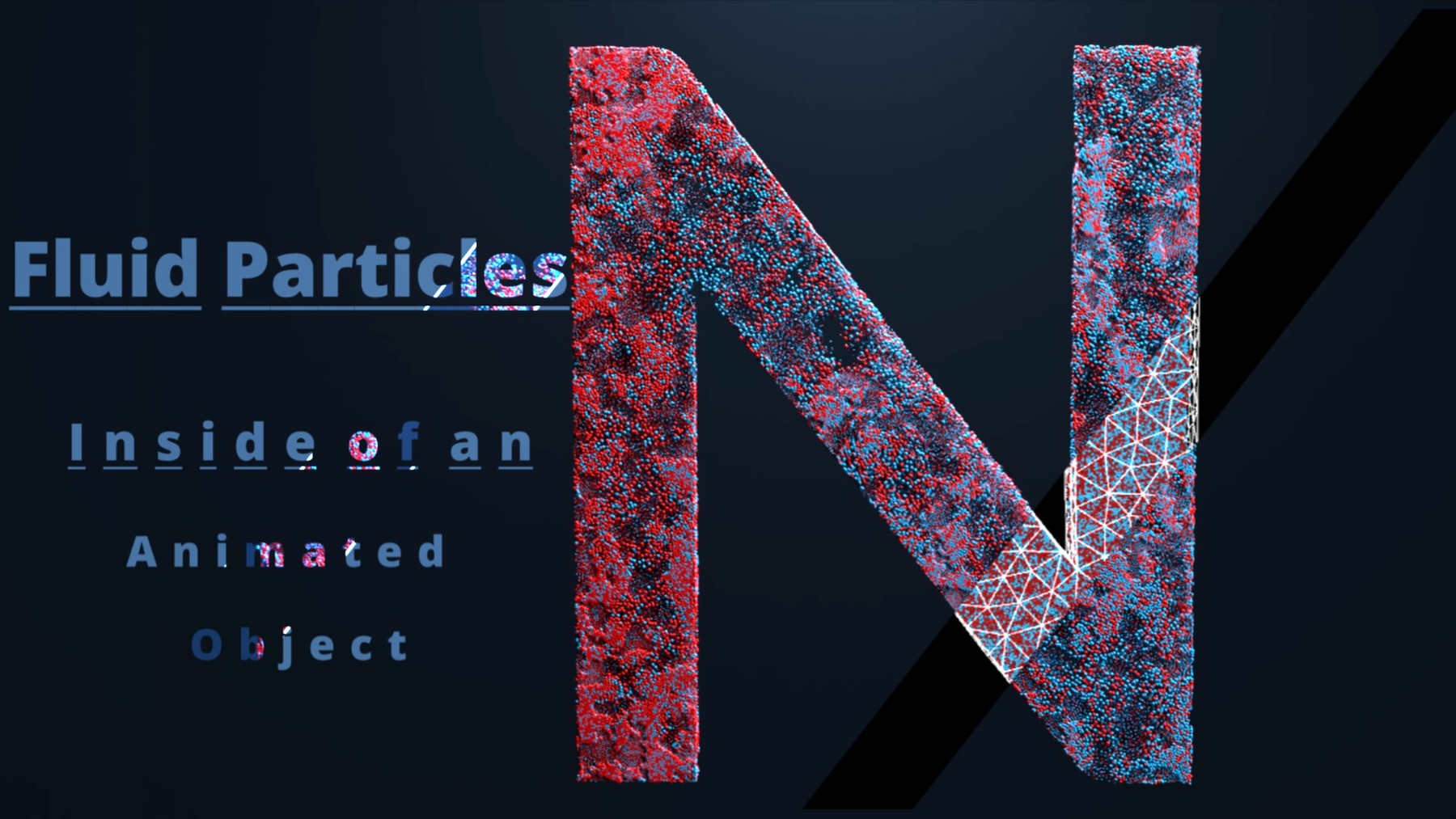 ArtStation - Floating Particles inside of an animated/changing geometry | Houdini/Redshift ...