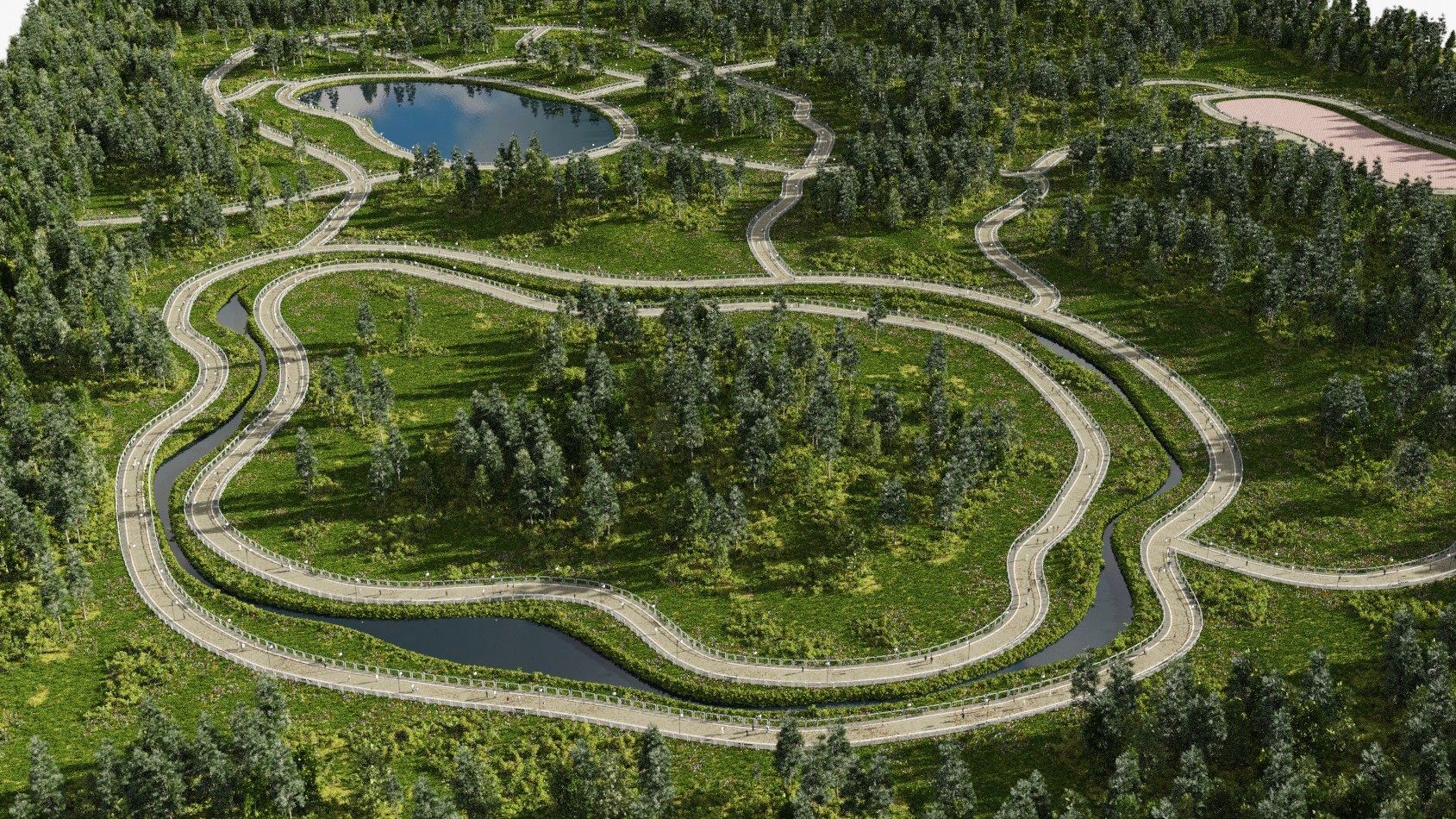 ArtStation - In the park in Blender | Resources