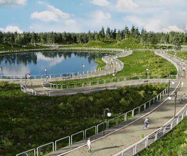 ArtStation - In the park in Blender | Resources