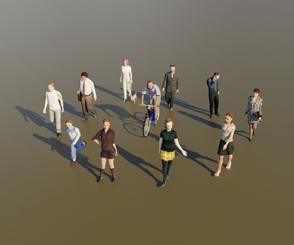 ArtStation - In the park in Blender | Resources