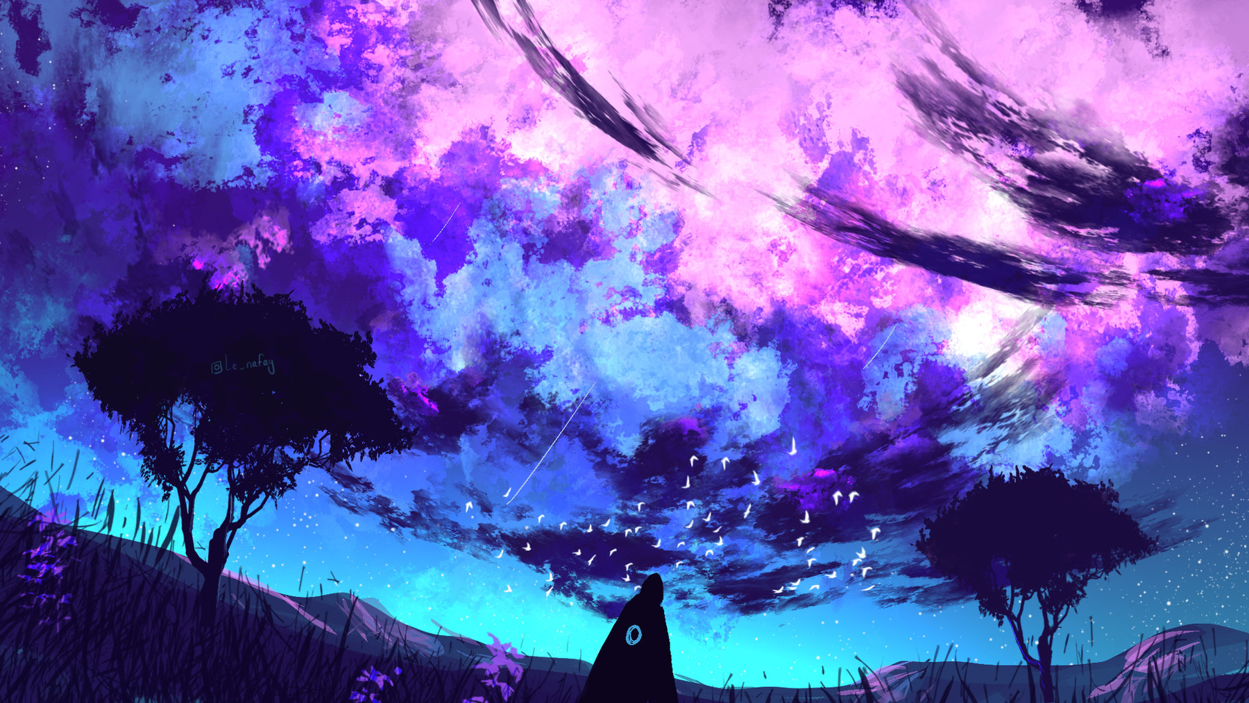 ArtStation - The Milky Way (Digital Print) | Artworks