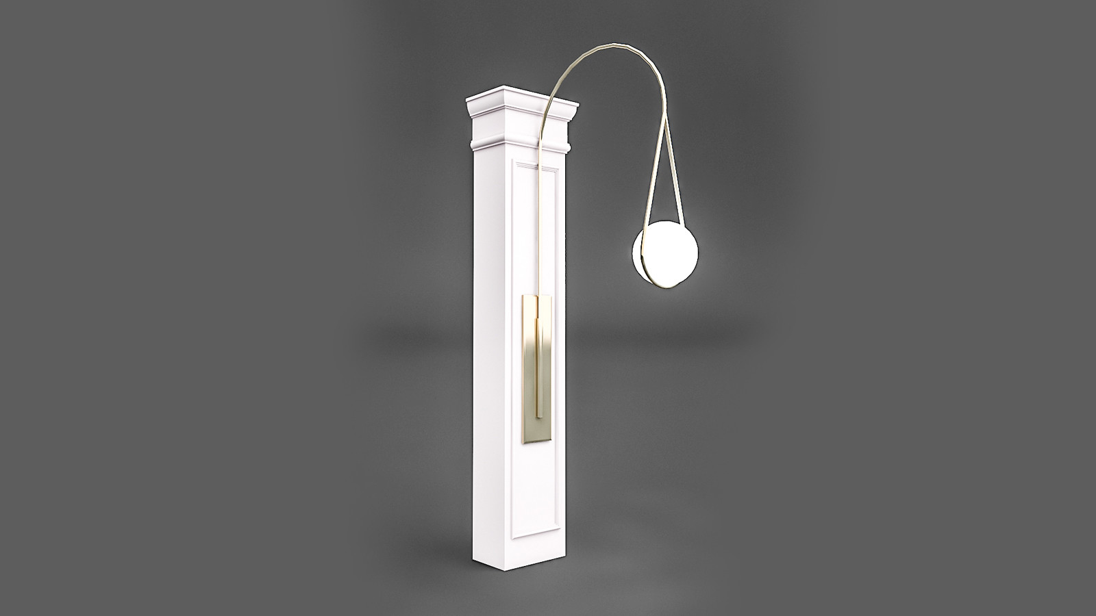 ArtStation - Column and Decorative Lamp | Resources