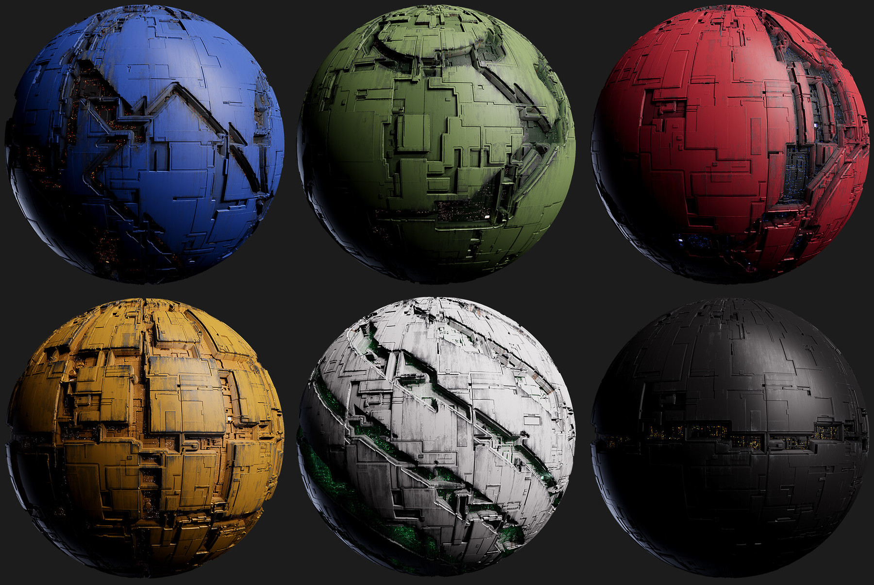 ArtStation - Procedural Sci-Fi Building | Game Assets