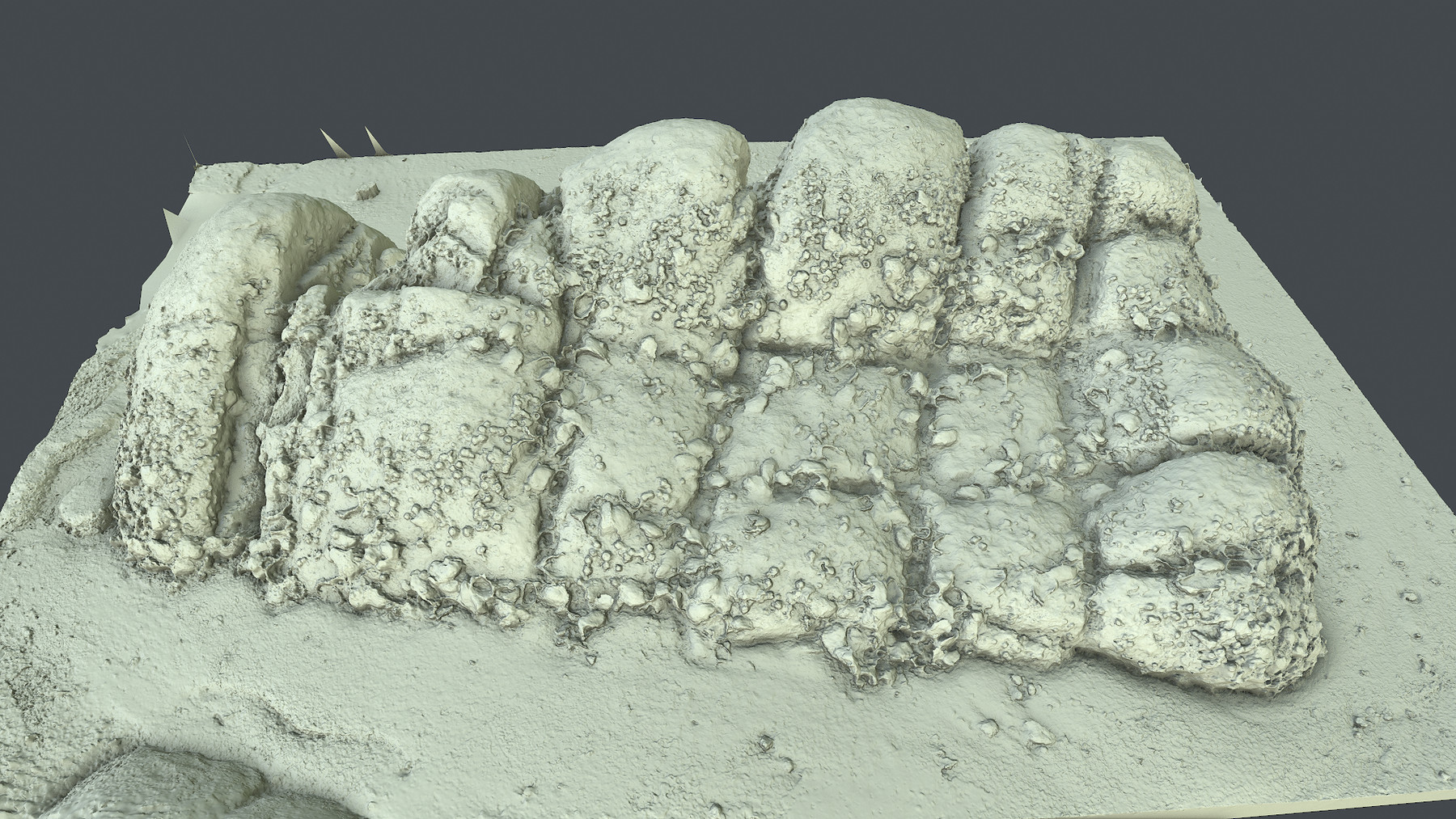 ArtStation - Photoscan_Beach Rock_0008_only HighPoly Mesh (16K Texture) | Game Assets