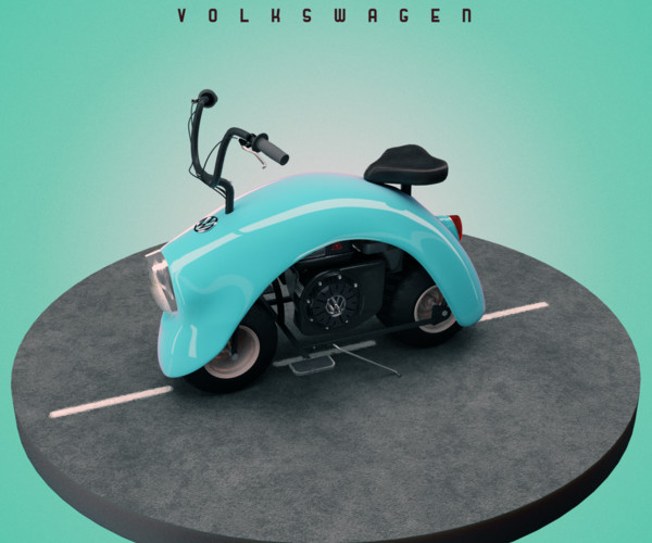 ArtStation - vw mini bike | Resources