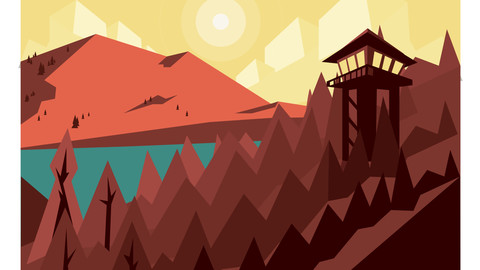 ArtStation - Firewatch (2018) | Artworks