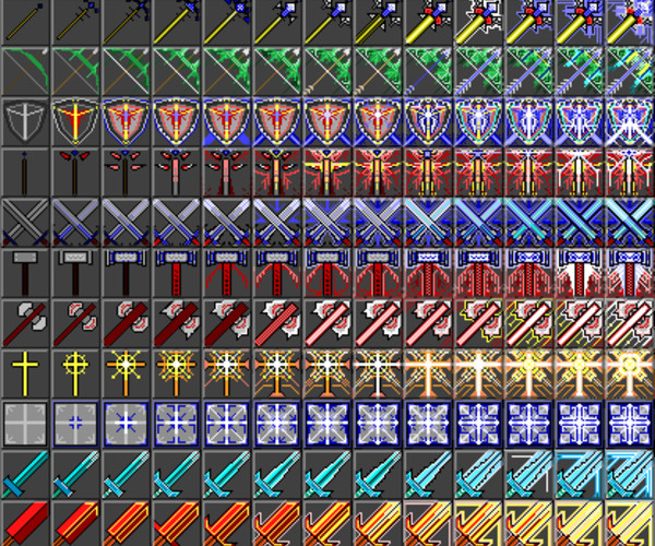 ArtStation - Pixel art icon 32 | Game Assets