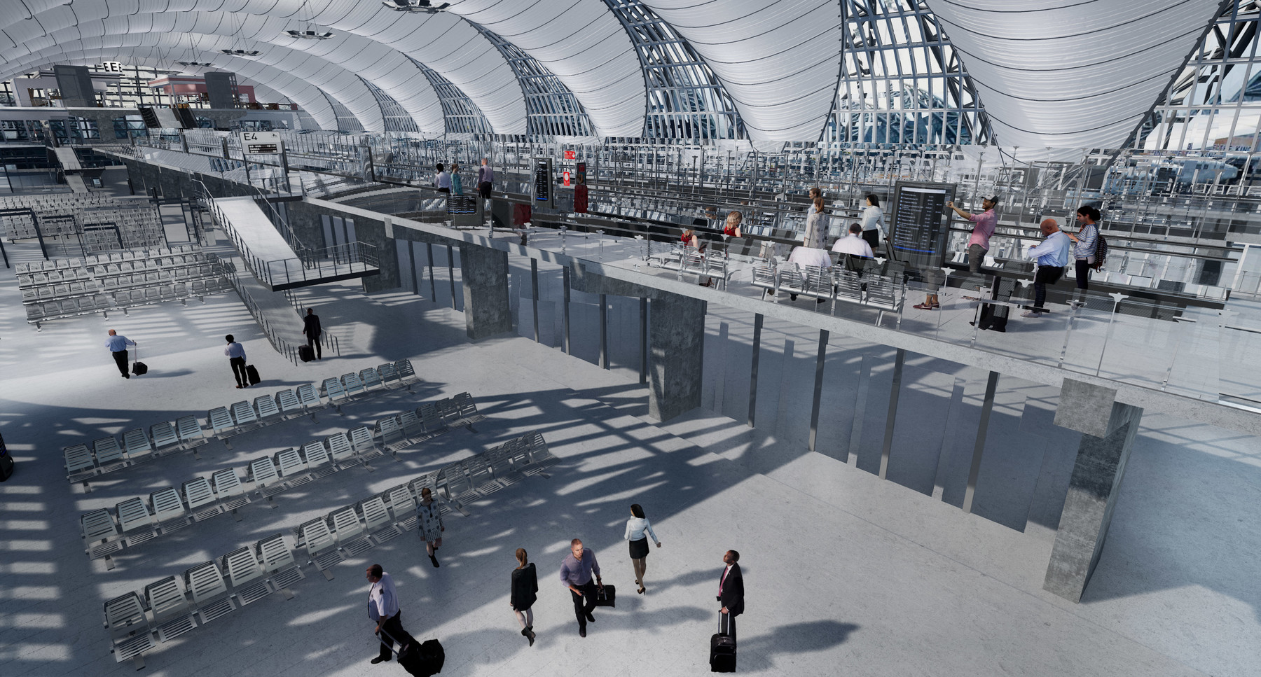 ArtStation - Airport terminal 2 in UE4 (Unreal engine 4.25) | Resources