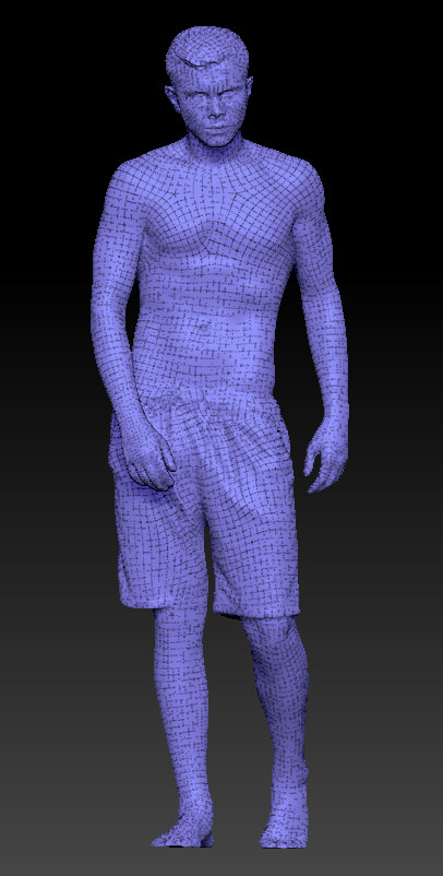 ArtStation - Handsome sporty young man 124 | Game Assets