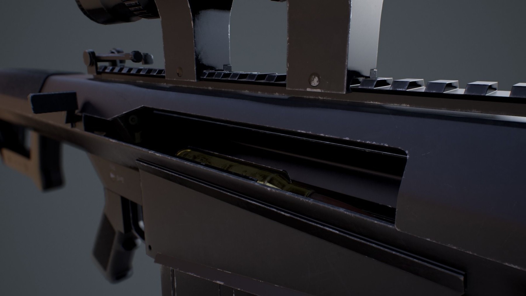 ArtStation - Barrett M82A1 Rifle | Game Assets