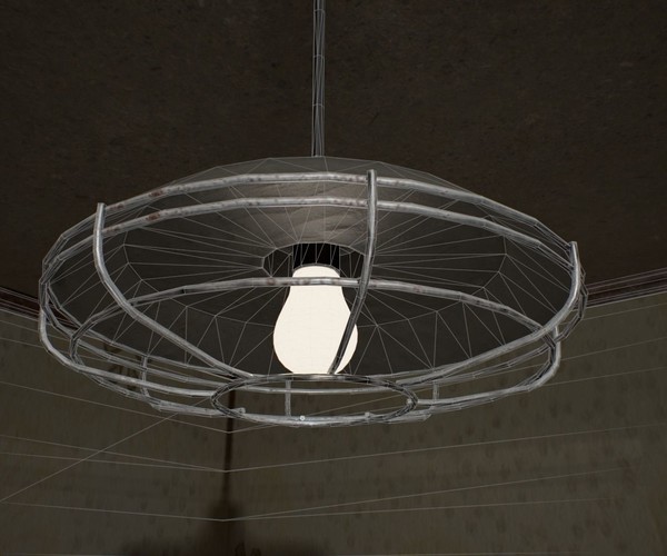 ArtStation - Ceiling Lamp | Game Assets