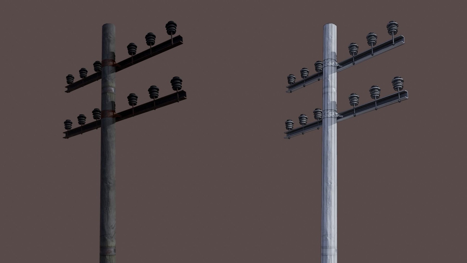 ArtStation - Electric Pole | Game Assets