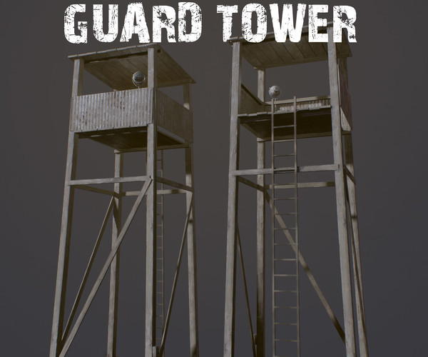 ArtStation - Guard Tower | Game Assets