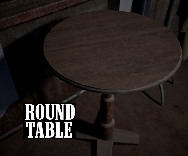 ArtStation - Round Table | Game Assets