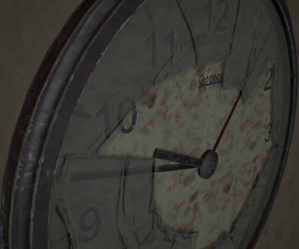 ArtStation - Wall Clock | Game Assets