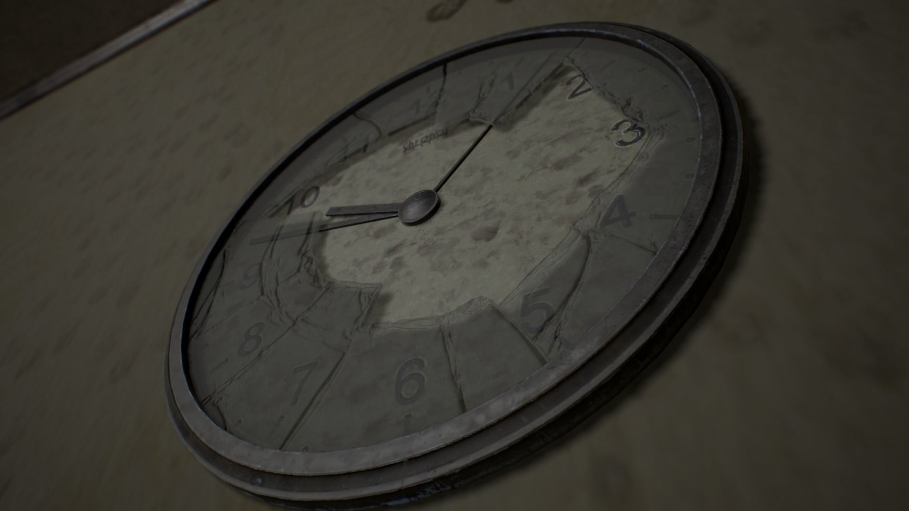 ArtStation - Wall Clock | Game Assets