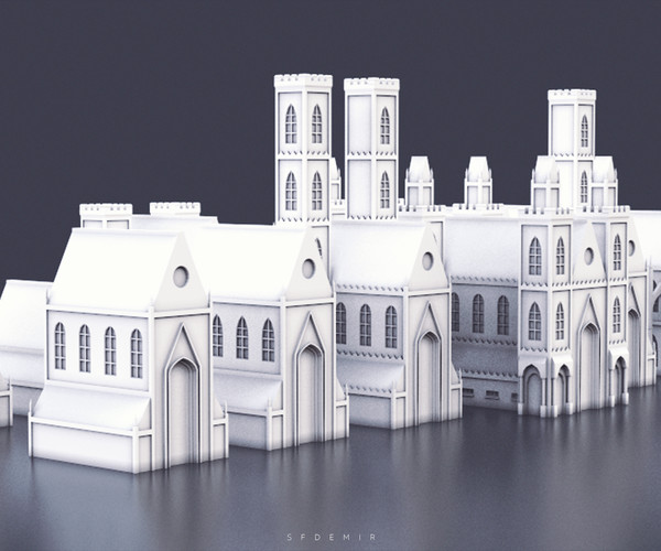 ArtStation - Medieval Building Pack | Resources