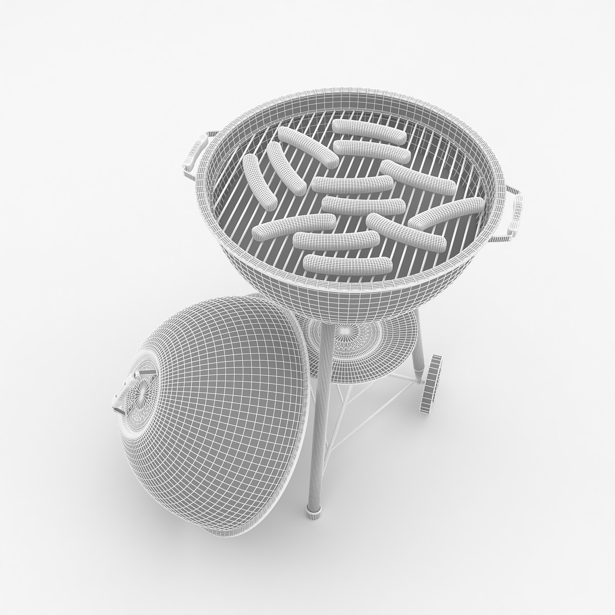 ArtStation - 3D Barbecue Model | Game Assets