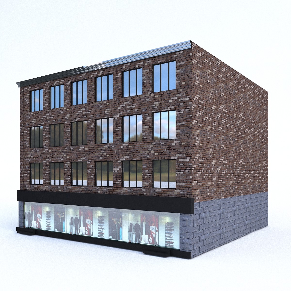 ArtStation - 3D Buildings City Set | Resources