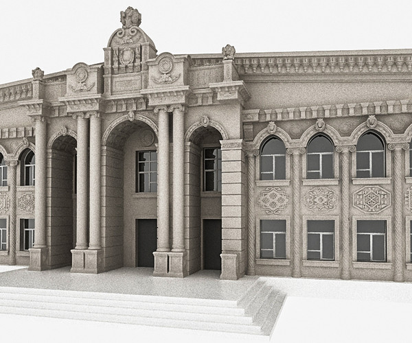 ArtStation - University Building | Resources