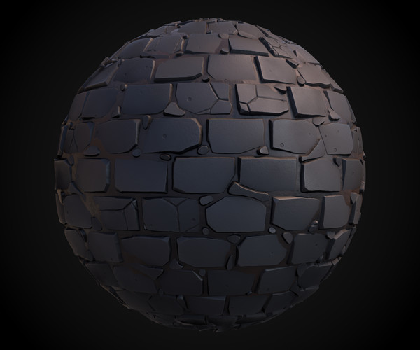 ArtStation - Stylized Cobblestone Texture Pack | Game Assets