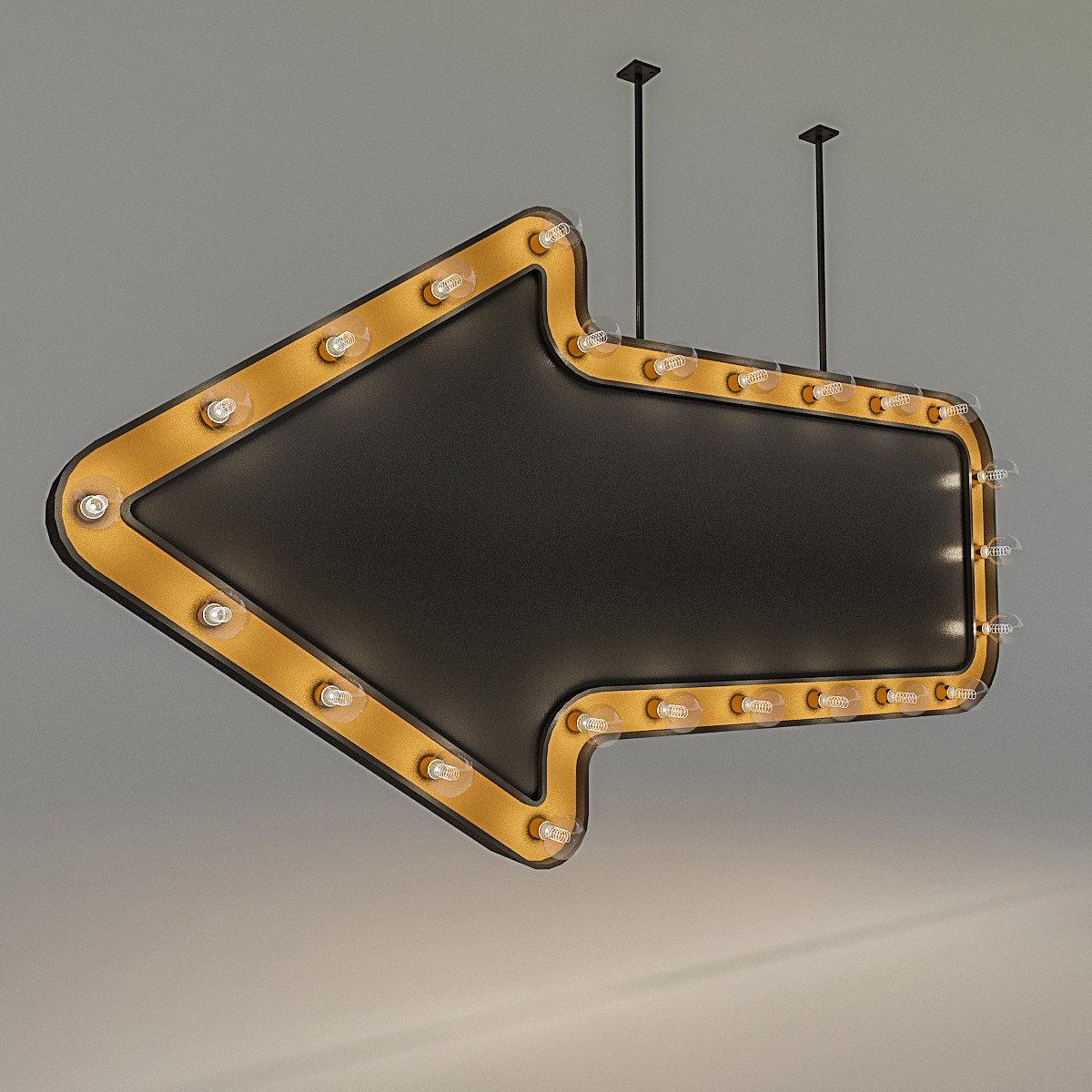 ArtStation - Light Bulb Loft Signage | Resources