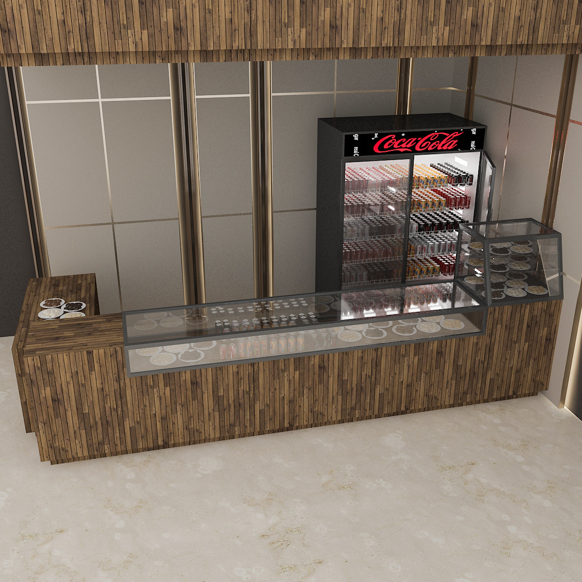 ArtStation - 3D Cafe Model | Resources