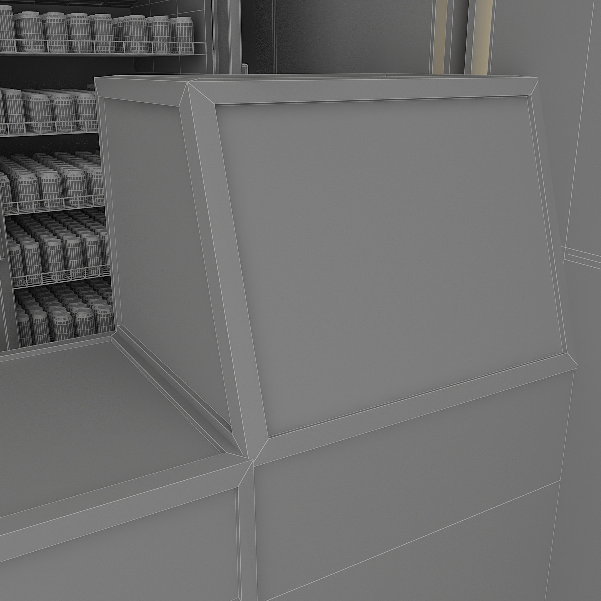 ArtStation - 3D Cafe Model | Resources